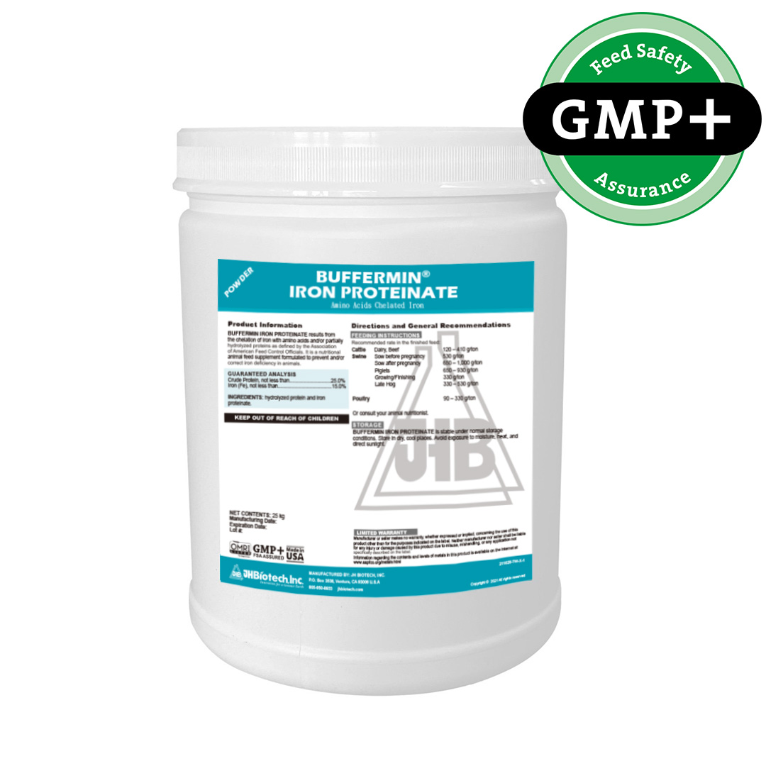 Buffermin® Proteinate | Patented Chelated Mineral Supplements | JHBiotech
