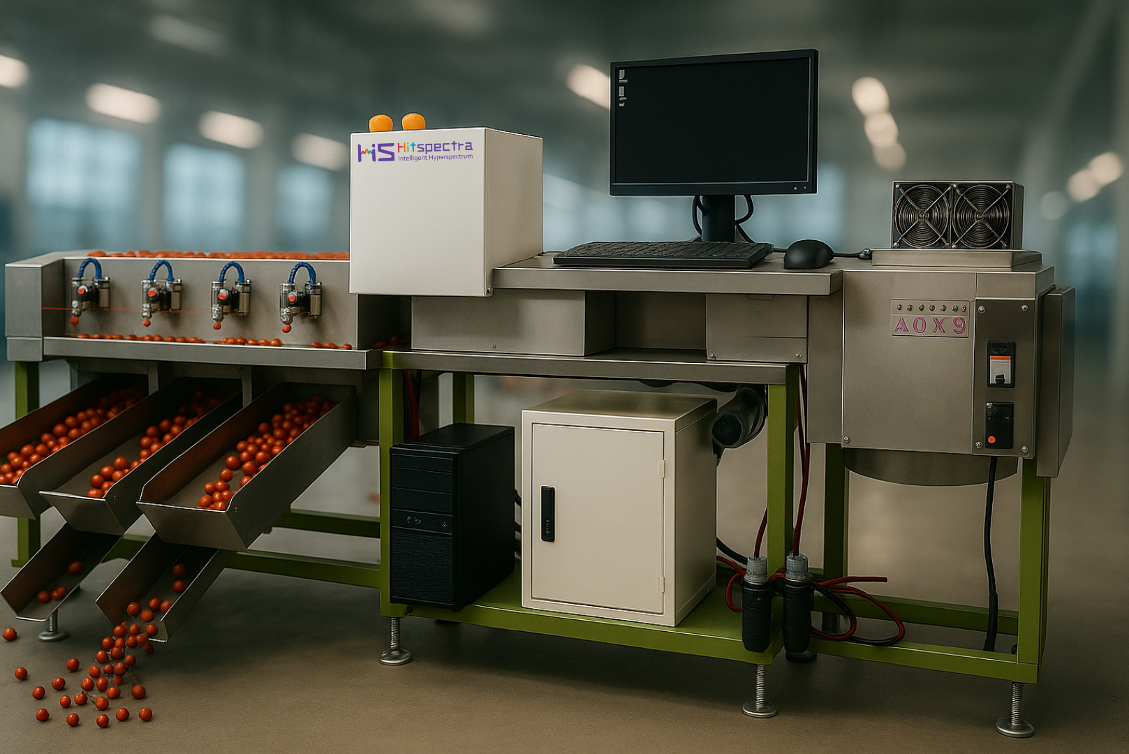 Smart Cherry Tomato Sorting Machine-Taiwan Smart Agriweek