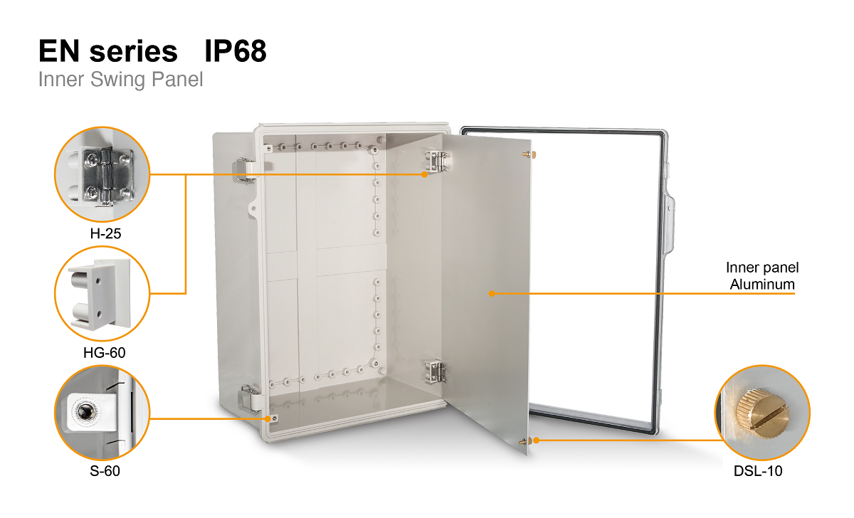 IP68 Plastic Enclosures - Hinged (EN series)-Taiwan Smart Agriweek
